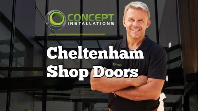 Cheltenham Shop Doors - Concept Installations 0431 334 209